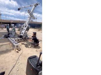 Hydroscope Camera Crane Rental, Hire London UK